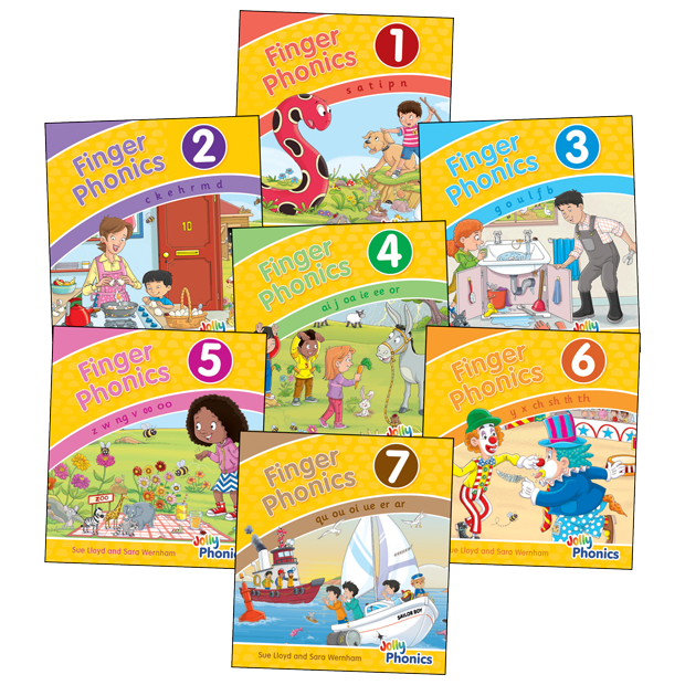 Finger Phonics Books – Jolly Learning India
