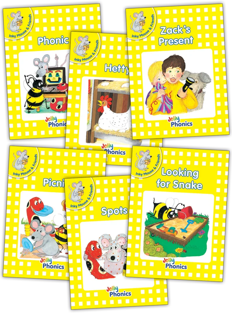 Jolly Phonics Readers Level 2 Inky & Friends – Jolly Learning India
