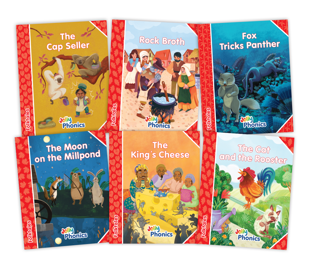 Jolly Phonics Folktales Readers - Red Level Books – Jolly Learning India