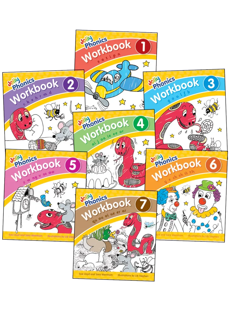 Jolly Phonics Workbooks 1-7 – Jolly Learning India